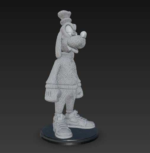 🗿 Goofy Inspired Modern Streetwear Figurine・ STL File for 3D printing・Cults