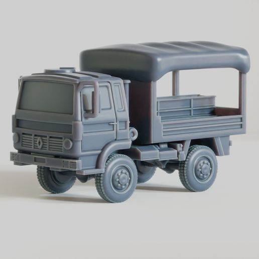 🚚 Renault TRM 2000 French Army Truck・ STL File for 3D printing・Cults