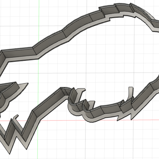 🍪 Buffalo Bills Cookie Cutter・Free STL File for ・Cults