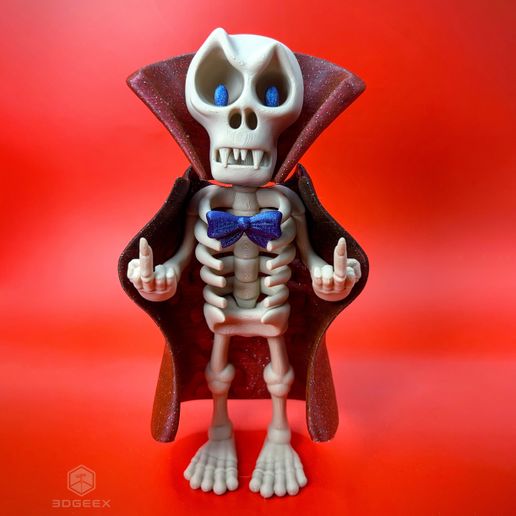 STL file Vampire Skeleton 🧛 (3MF)・3D printing model to download・Cults