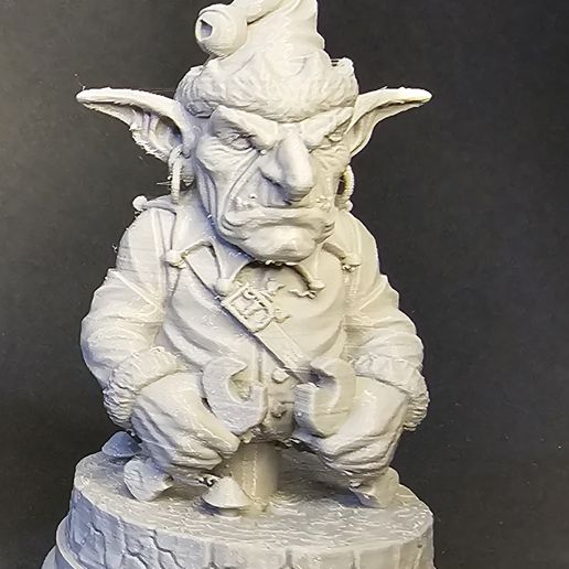 🎄 Grumbo the Grumpy Christmas Elf - Goblin Santa Helper Bust - Grimdark ...