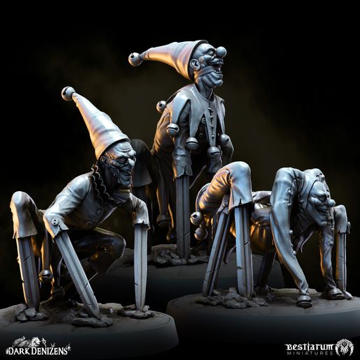 🎪 Tamer & Mummer Hounds・ 3D file for 3D printing・Cults