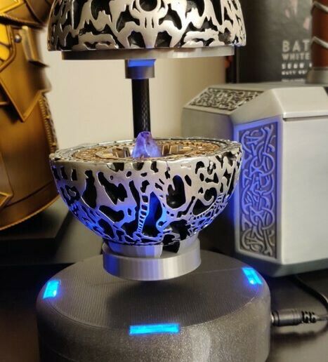 Free 3D file Guardians of the Galaxy - Infinity Orb levitation stand ♾️ ...