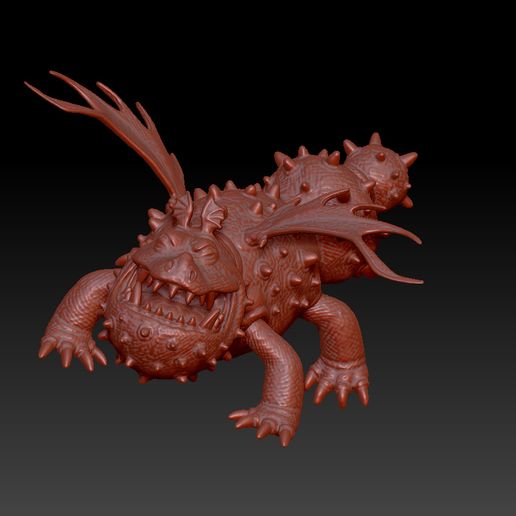 🐉 Gronckle HTTYD・Free 3D File for ・Cults