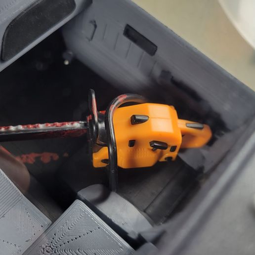 STL file Vanquish VS410 Portal Interior, shift servos and battery ...