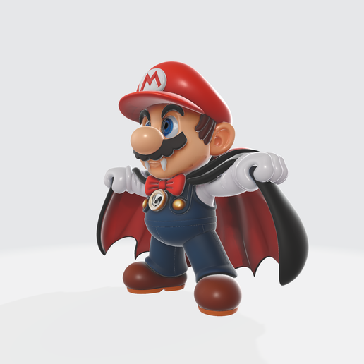 🧛 Vampire Mario Figurine – Halloween Inspired Mario Collectible Toy ...