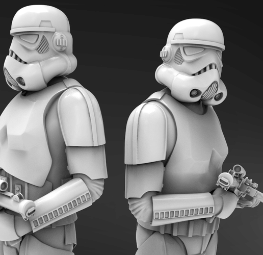 3D file Star Wars Stormtroopers ⭐ ・3D printable model to download・Cults