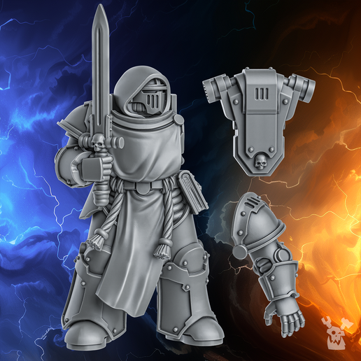 3D file Mage (Millennium Wars) 🧙 ・Template to download and 3D print・Cults