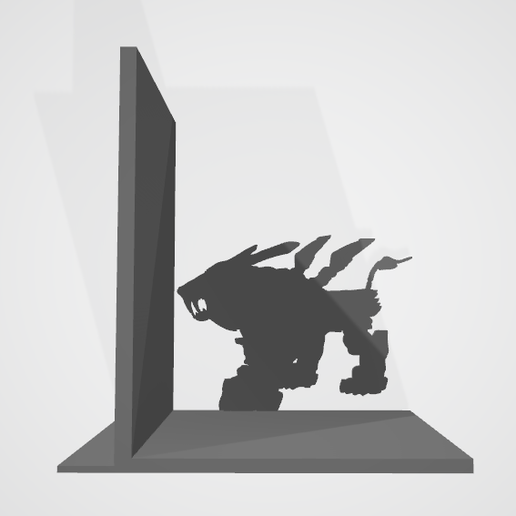 📚 Blade Liger Book End・Free STL File for 3D printing・Cults