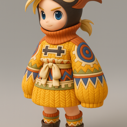 💬 FFT BeastMaster_Male・ STL File for 3D printing・Cults