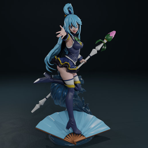 🚰 Aqua - Konosuba・ 3D File for 3D printing・Cults