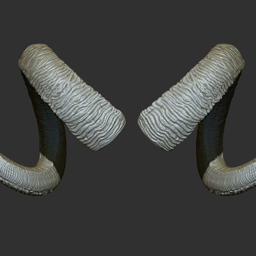 🤘 24 - Creature+Monster+Demon Horns・ 3D File for 3D printing・Cults