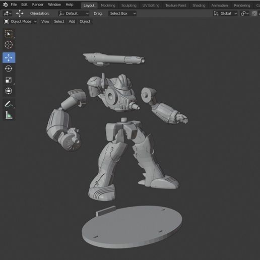 ♂️ Robotech RPG Tactics Male Power Armor Macross Zentraedi Nousjadeul ...