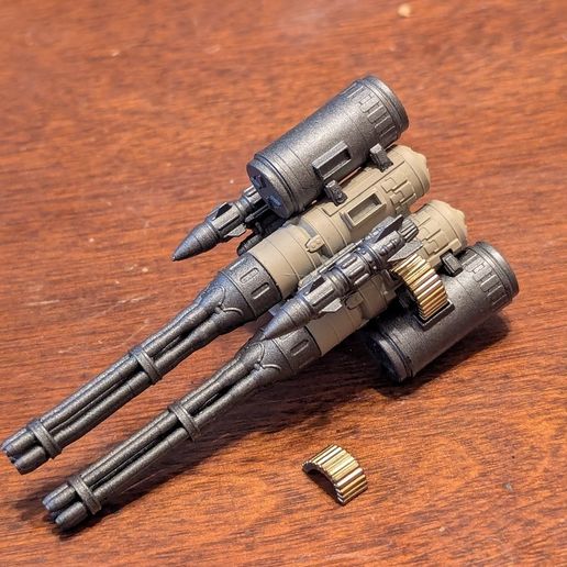 🔫 Project Fusileer-15mm Air Defense Mech (1/100th Scale)・ STL File for ...