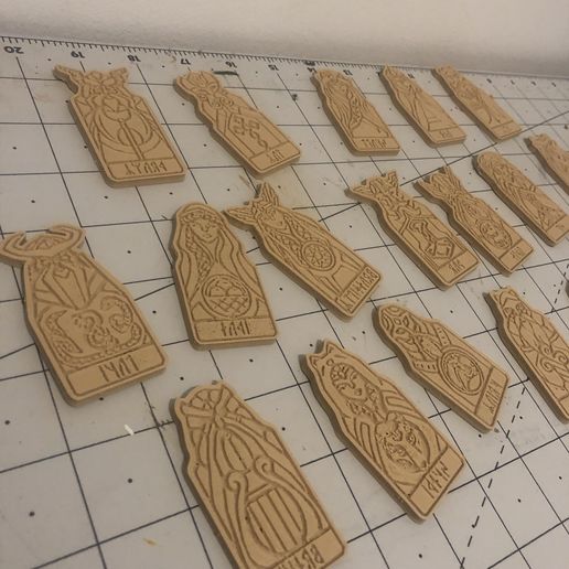 🎲 Orlog Viking Dice Game from Assassin's Creed Valhalla・3D Print with ...