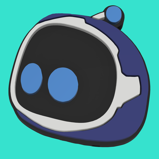 STL file Astro Bot Wall Art Lamp 🤖 ・3D printer model to download・Cults