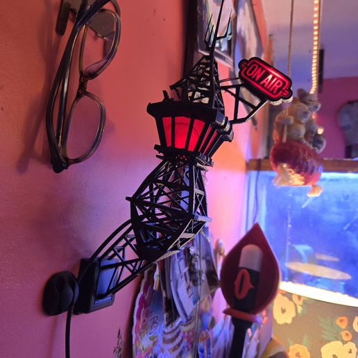 📻 Alastor's Radio Tower - Hazbin Hotel・3D Print with the Anycubic Kobra ...