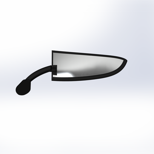 🪞 DUCATI, KAWASAKI, YAMAHA MOTOR Aerodynamic Mirror・ STL File for 3D ...
