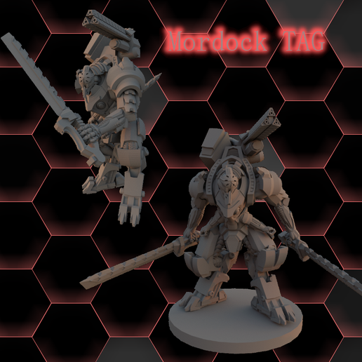 arquivo 3D MO Murdock TAG 🤖 ・modelo para impressão 3D para download・Cults