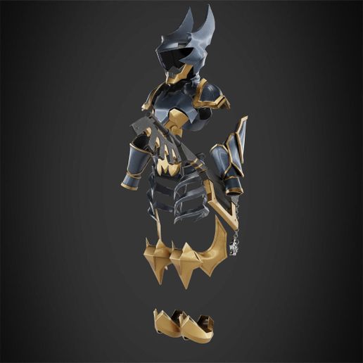 🥰 Kingdom Hearts Ventus Full Armor and Keyblade for Cosplay・ 3D File ...