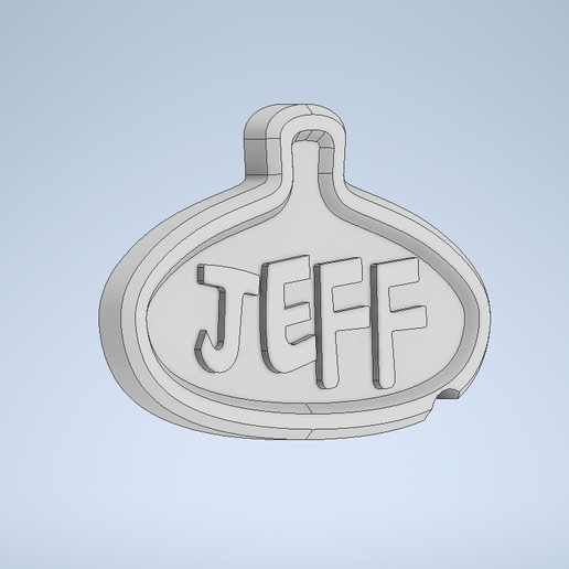 STL file Marvel Rivals - Jeff the Land Shark Nametag 🦈 ・3D printing ...