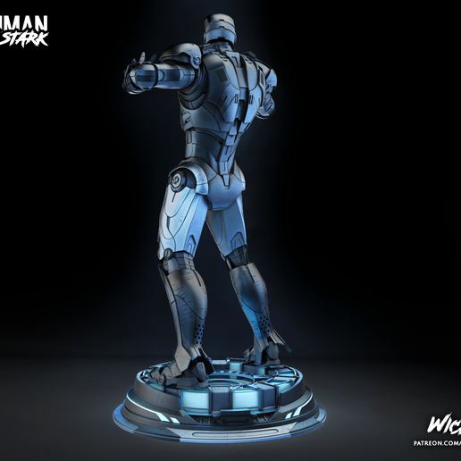 👨 Wicked Marvel Iron Man 2023 Sculpture: Tested and ready for 3d ...
