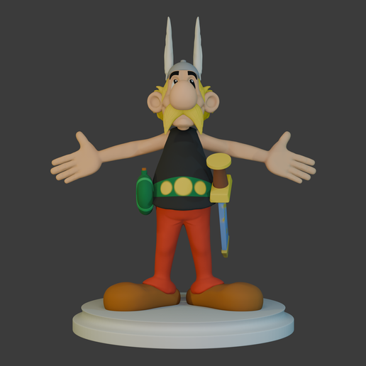 🧞‍♂️ Obelix・ 3D File for 3D printing・Cults