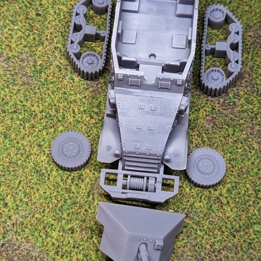 🔫 T48 Motor Gun Carriage - Su-57 (US, WW2, Lend-Lease)・ 3D File for 3D ...