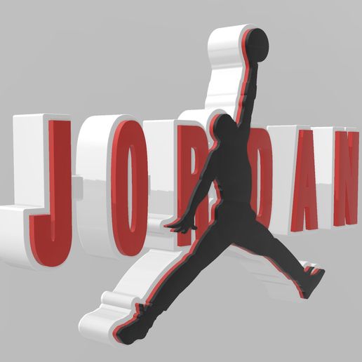how to draw jordan logo