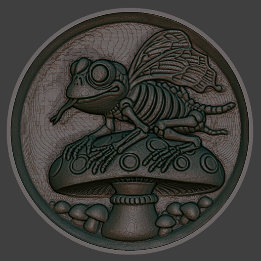 🎄 TOAD 16・ 3D File for 3D printing and CNC machining - Laser cutting・Cults