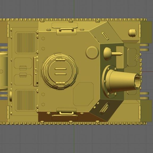 🪖 toon tank, brummbar_panzer 4・ STL File for 3D printing・Cults