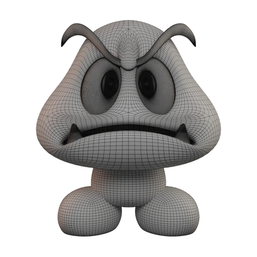 🐢 Goomba・ 3D File for ・Cults