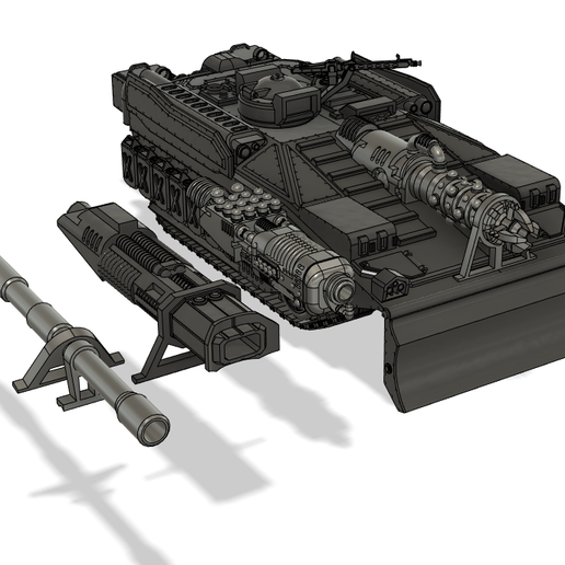 🪖 Strv103 tank destroyer・ 3D File for ・Cults