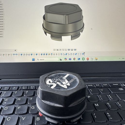 🪲 VW Beetle Smith wheels cap・ STL File for 3D printing・Cults