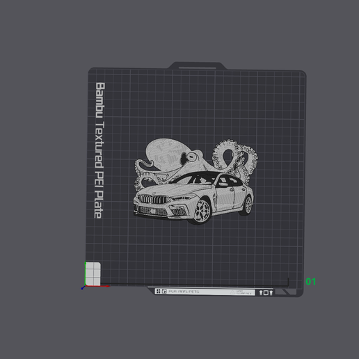 STL file Monochrome M8 🚗 (3MF)・Model to download and 3D print・Cults