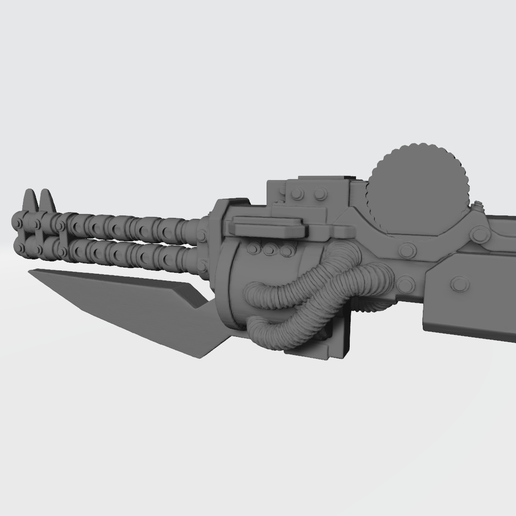 🔫 Decimator Butcher cannon・ STL File for 3D printing・Cults