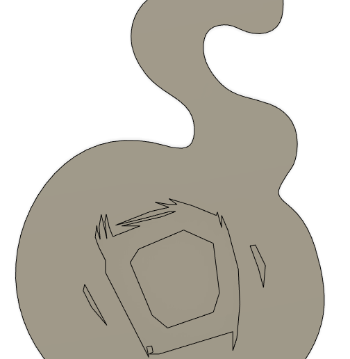 🗝️ Haku Joudai Keychain (TBHK)・Free STL File for 3D printing・Cults