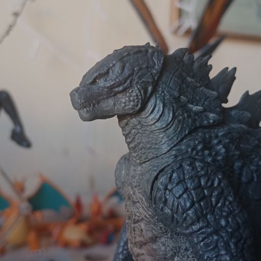 🦸 Godzilla Neca head・ STL File for ・Cults