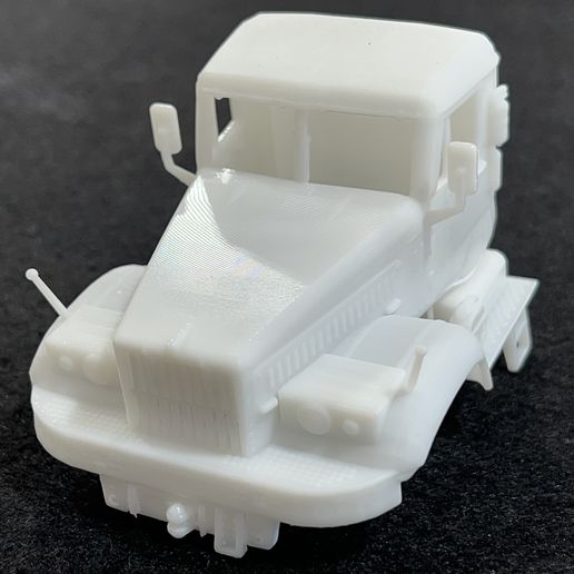 3D printed KRAZ 255 1981 Printable Cabin Truck • made with Anycubic Photon Mono X・Cults