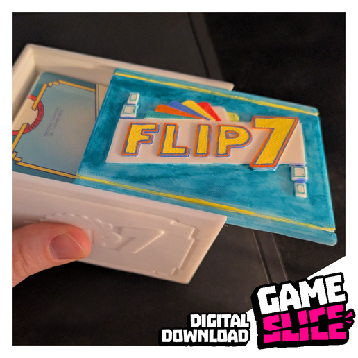 📦 Flip 7 - Box・Free 3D File for 3D printing・Cults