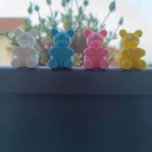 🧸 Teddy bear_keychain 🧸・ 3MF File for 3D printing・Cults