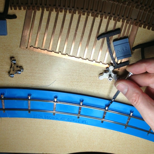 🛤️ HO Scale 26 Inch Curved Tracks: Jigs, PCB Tie Cutter & Gapper ...