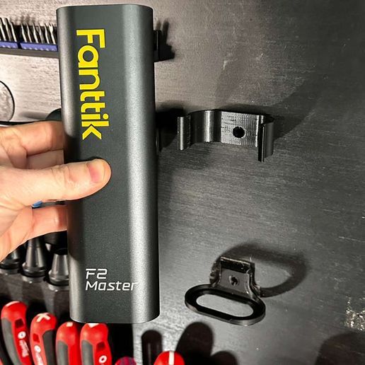 🧞‍♂️ The Fanttik F2 Master Wall Mount Spring Clip - 3D Printable・Free ...