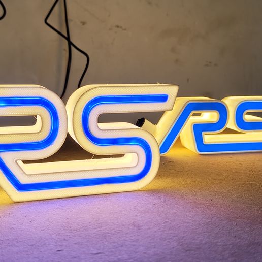 🚙 Ford RS Mk1 logo・ STL File for 3D printing・Cults