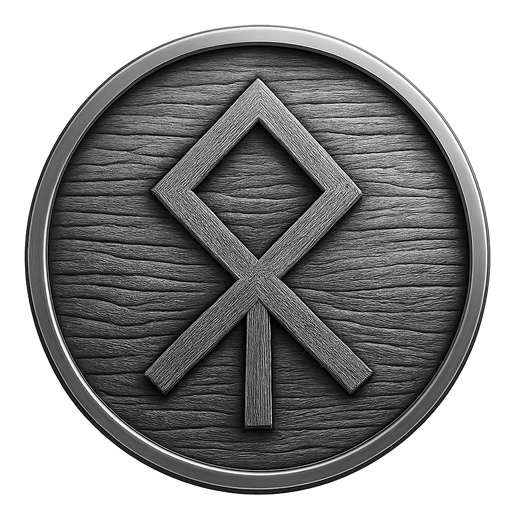 🪙 OTHALA VIKING RUNE COIN TOKEN WALL ART・ STL File for 3D printing・Cults