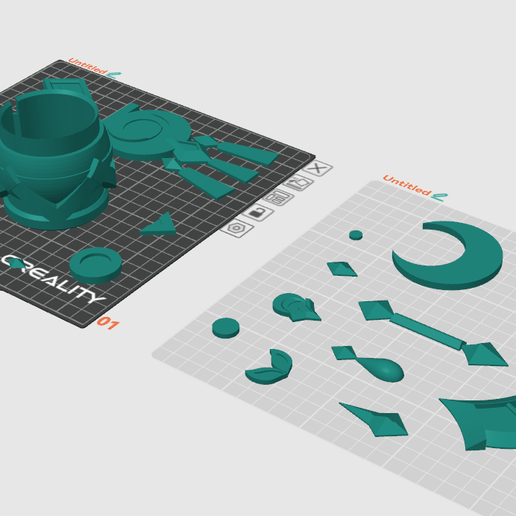 🎭 Genshin Impact - Lauma Accessories・ STL File for 3D printing・Cults