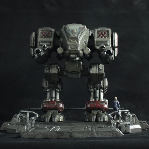 🤖 Starcraft 2 Goliath - 3D print model・ 3D File for 3D printing・Cults