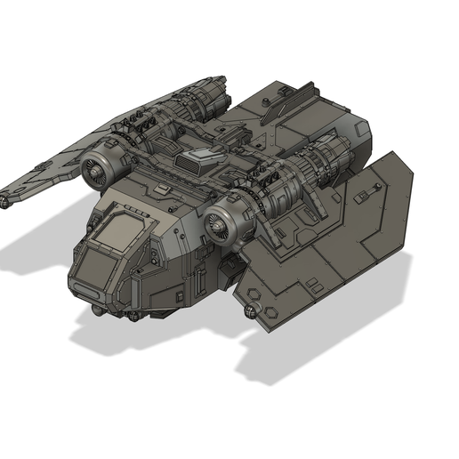 🎲 Iron Arvus Transport・ STL file for 3D printing・Cults
