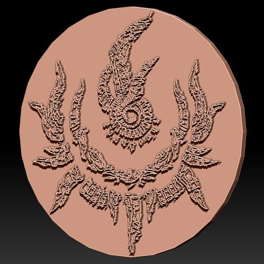 STL file Seal of Dragon Communion - ELDEN RING 🦭 (OBJ)・Model to ...