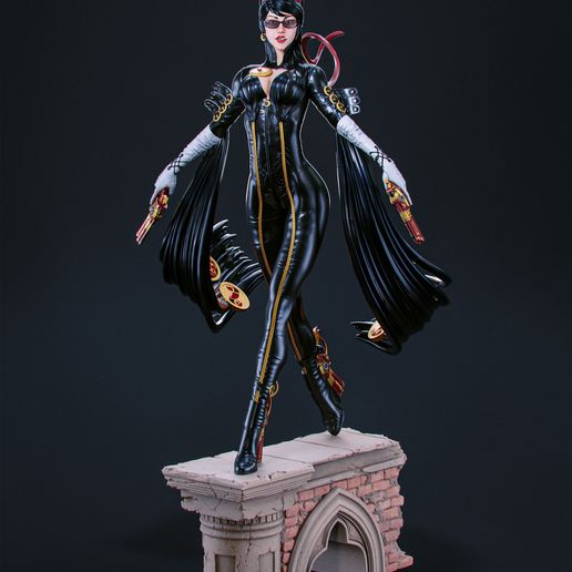 🫦 Bayonetta・ 3D File for 3D printing・Cults